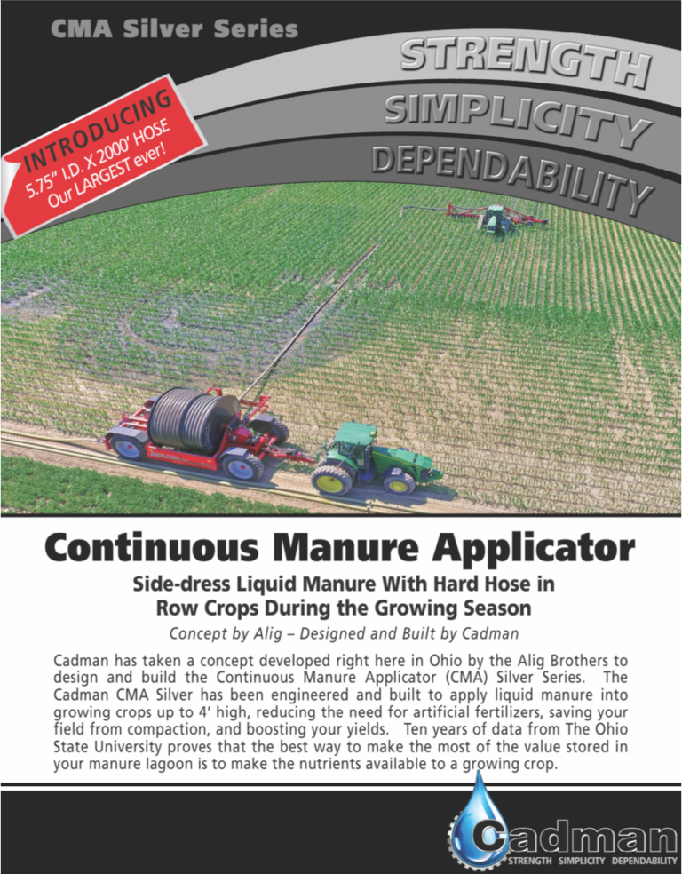 Brochures - Cadman Power Equipment Ltd.